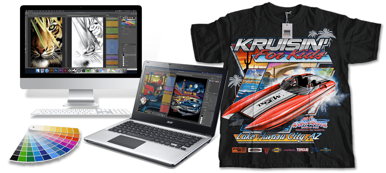 Simulated Process Screen Print Action & Course - ActionSeps™