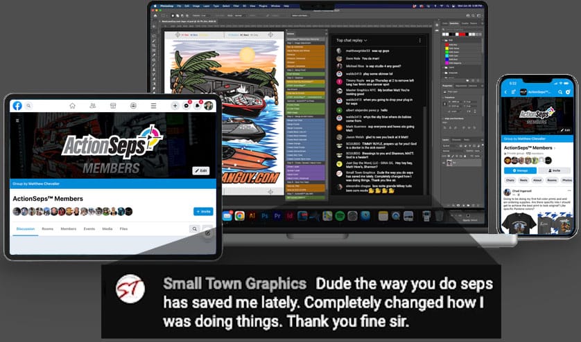 ActionSeps™ DTX - DTF & DTG Separation Software - ActionSeps™