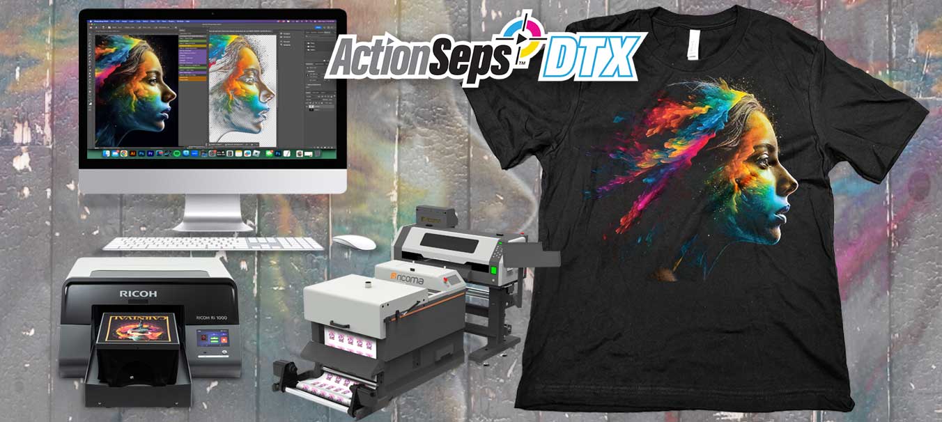 ActionSeps™ DTX - DTF & DTG Art Separation Software
