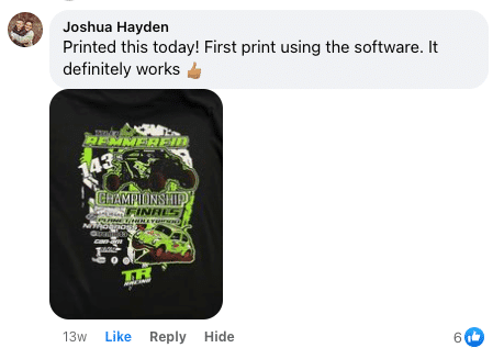 Simulated Process Screen Print Training Course - ActionSeps™