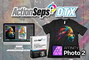 ActionSeps™ Separates Screen Print, DTF & DTG Art in a Click!