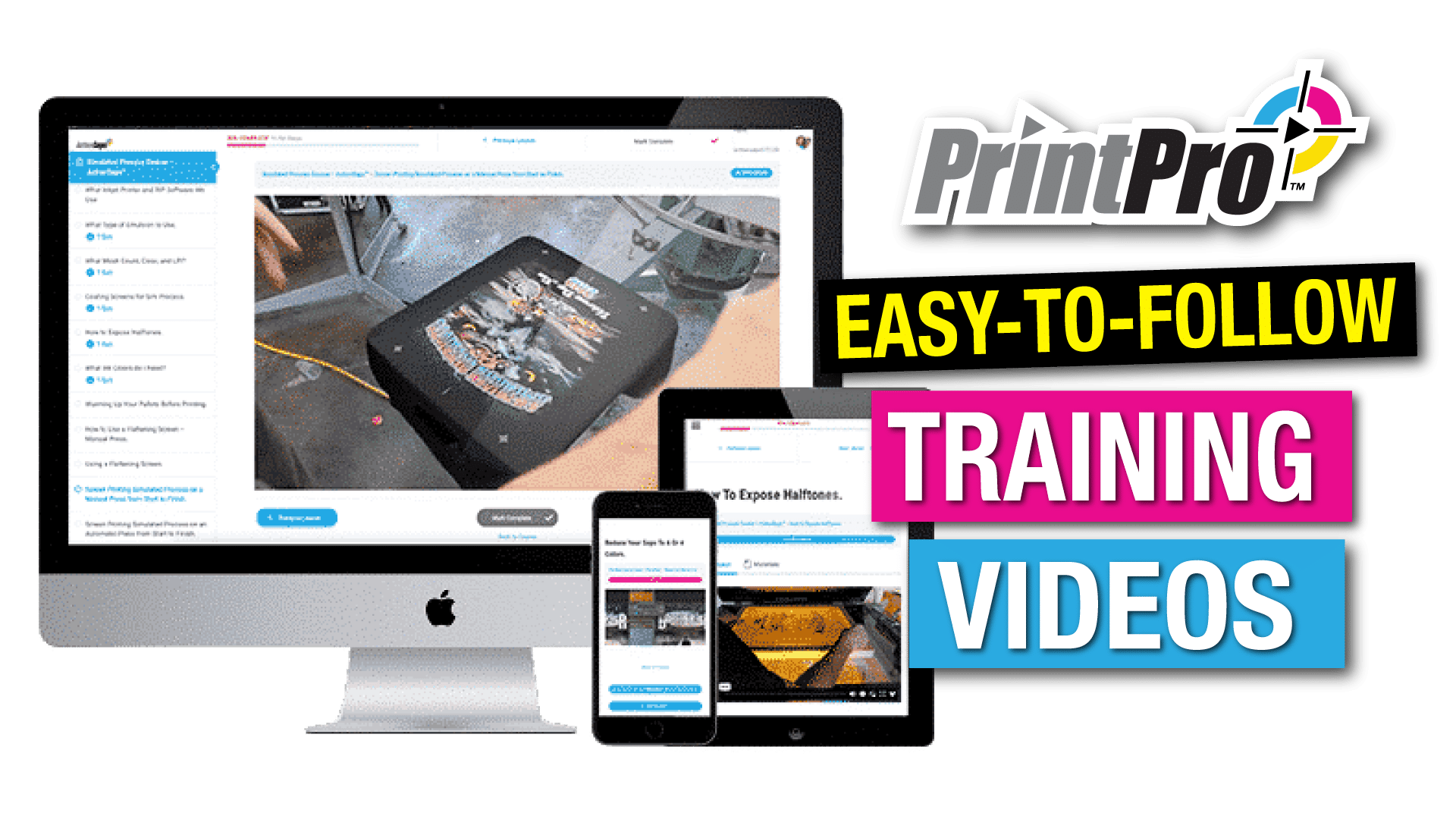 Screen Printing MasterClass – Learn Screen Printing | PrintPro™